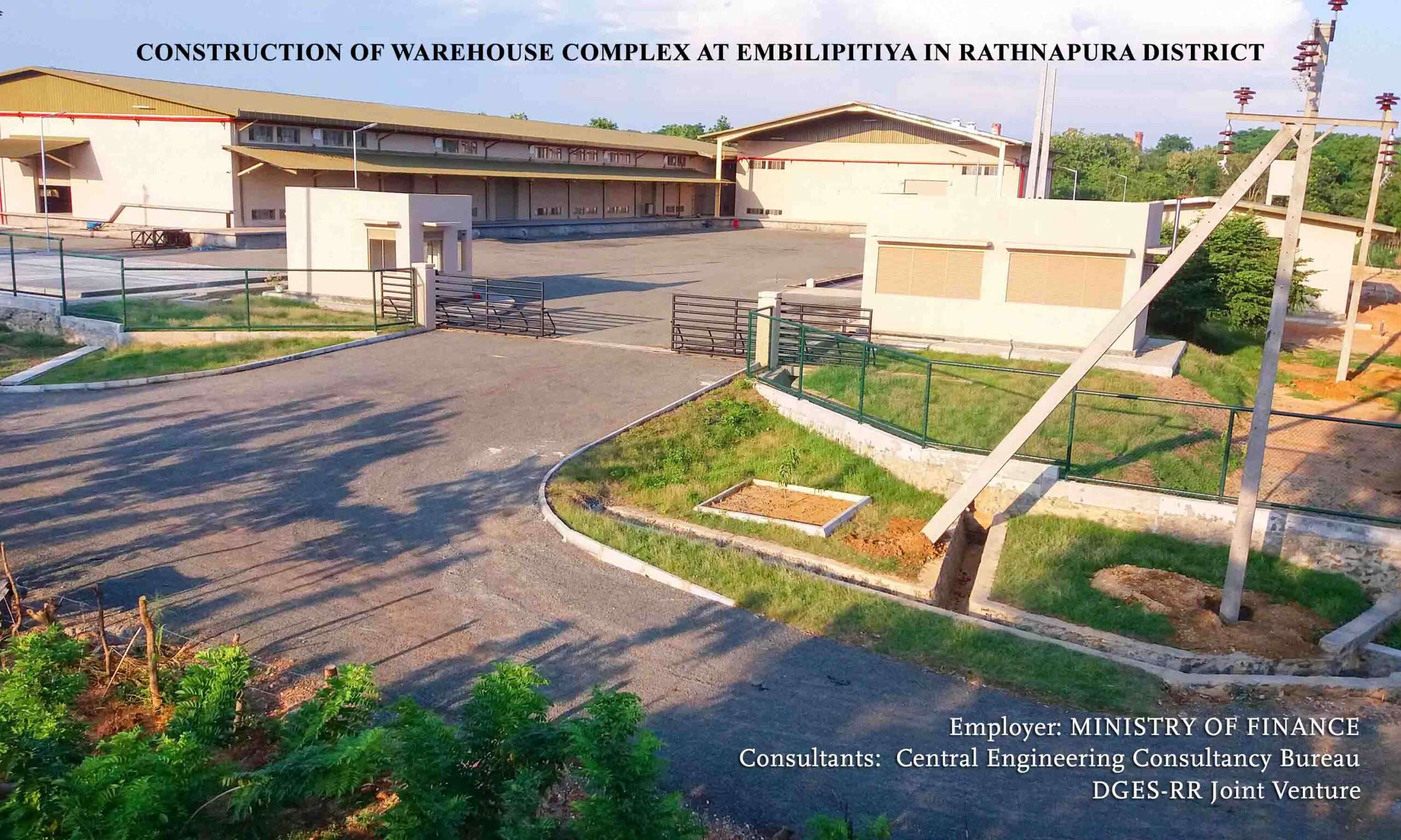 Building and warehouses completed - DGES