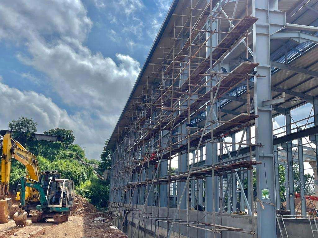 Building and warehouses ongoing - DGES