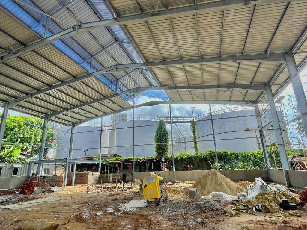 Building and warehouses ongoing - DGES