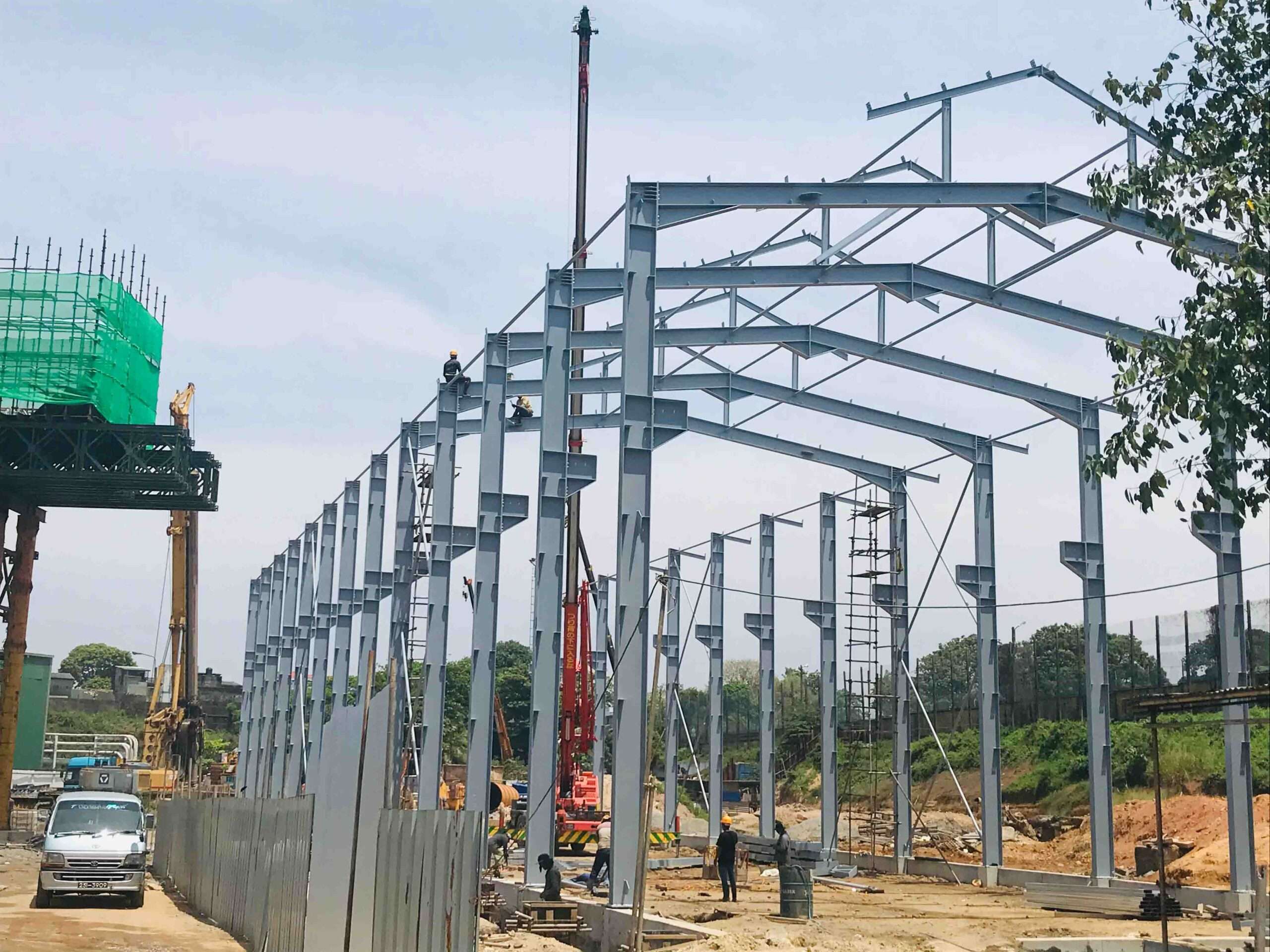 Building and warehouses ongoing - DGES