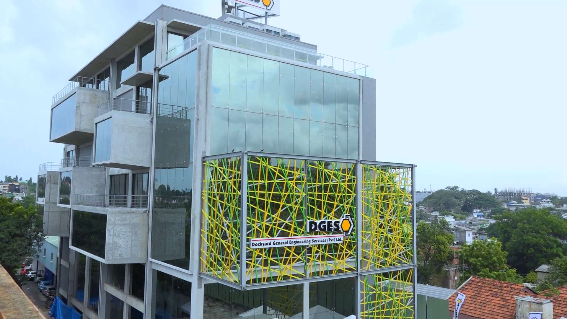 Building and warehouses completed - DGES